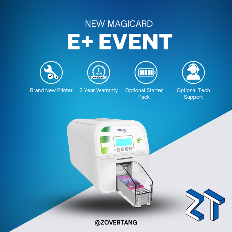 Magicard E+ ID Card Printer – Dual-Sided for Events