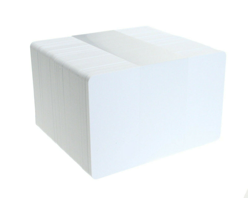 White Blank Plastic Cards, CR80 , PVC 760 Microns, For ID Card Printer